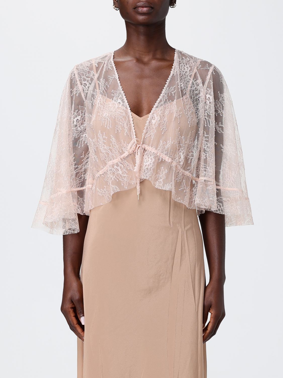 ALBERTA FERRETTI Alberta Ferretti Lace Bolero